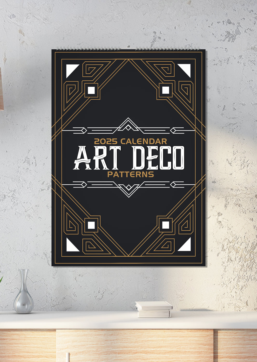 Art Deco Calendar 2025 – CalendarsRus