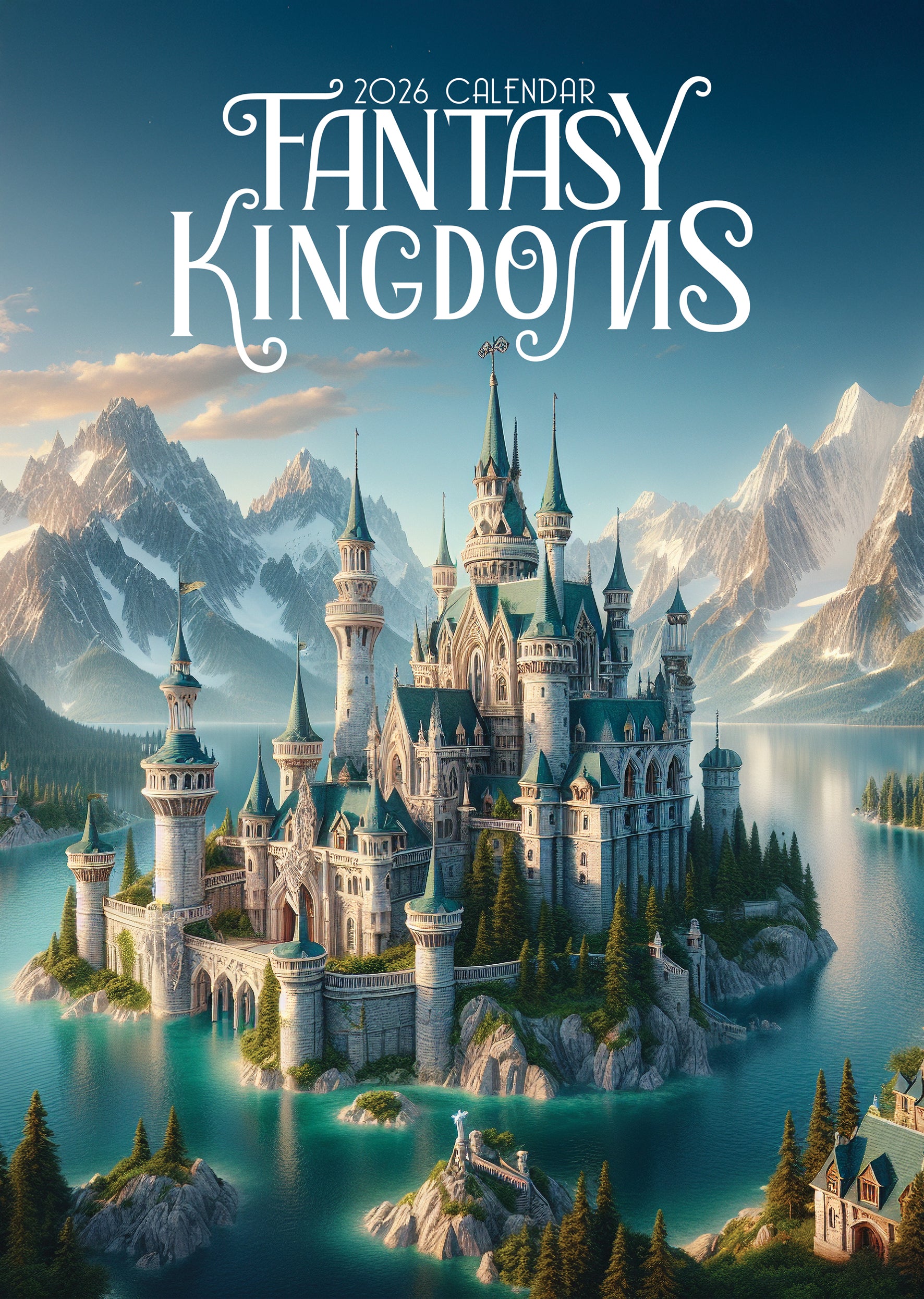 Fantasy Kingdoms - A3 Calendar 2026 – CalendarsRus