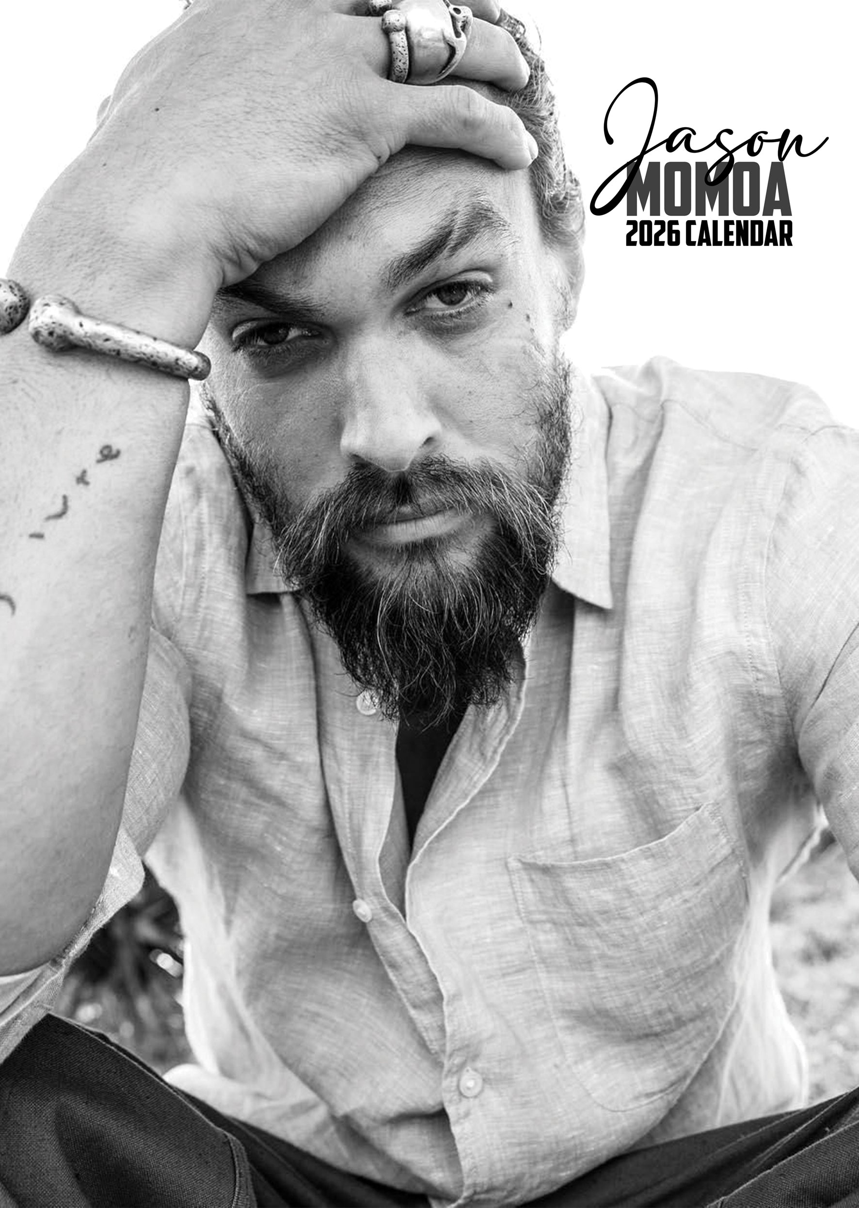 Jason Momoa - A3 Calendar 2026 – CalendarsRus