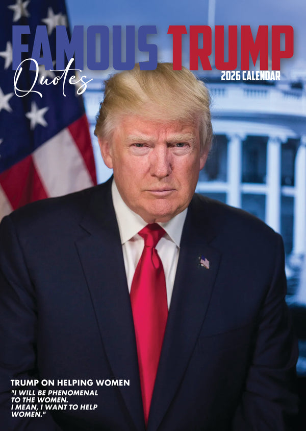Donald Trump - A3 Calendar 2026 – CalendarsRus