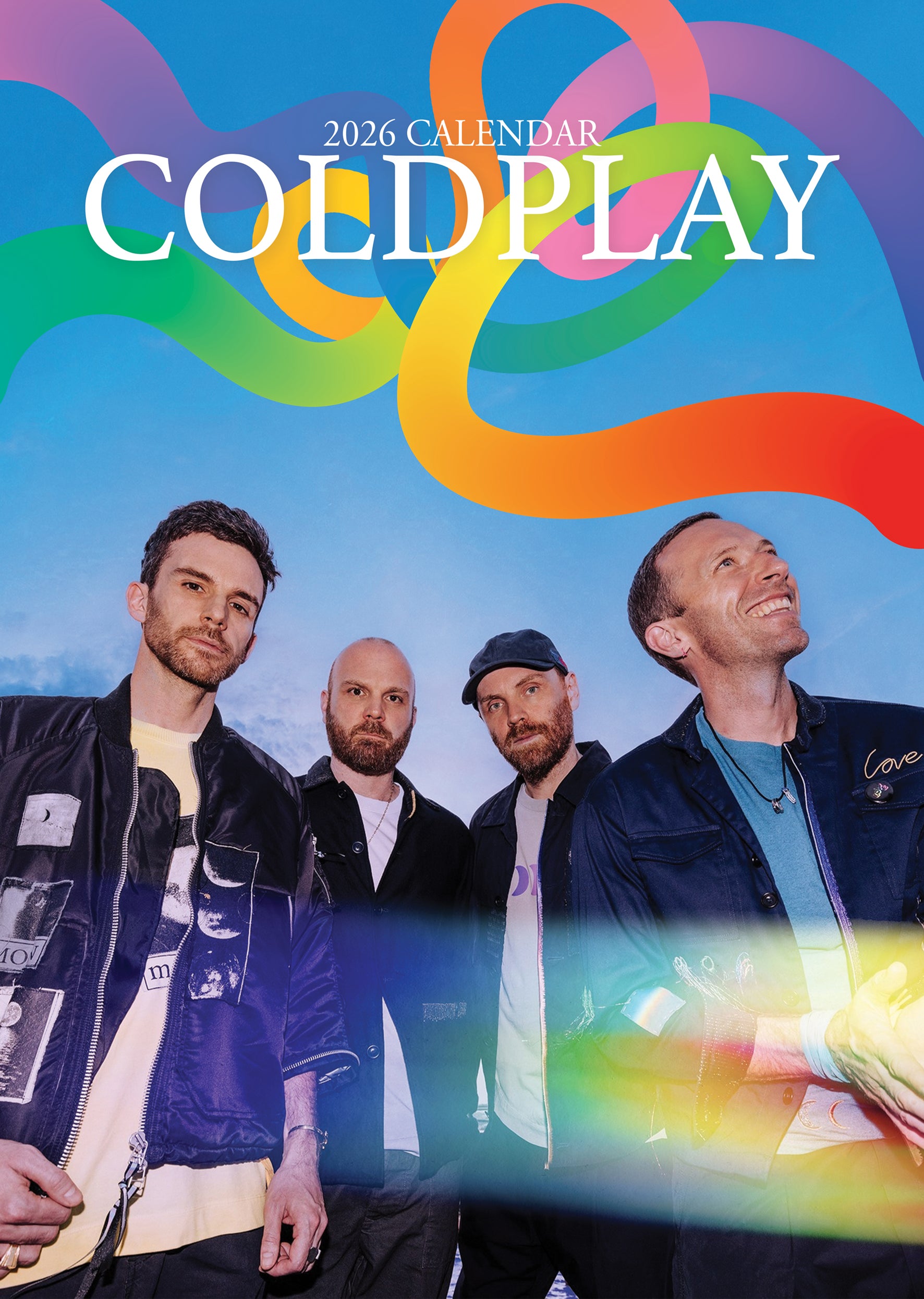 Coldplay - A3 Calendar 2026 – CalendarsRus