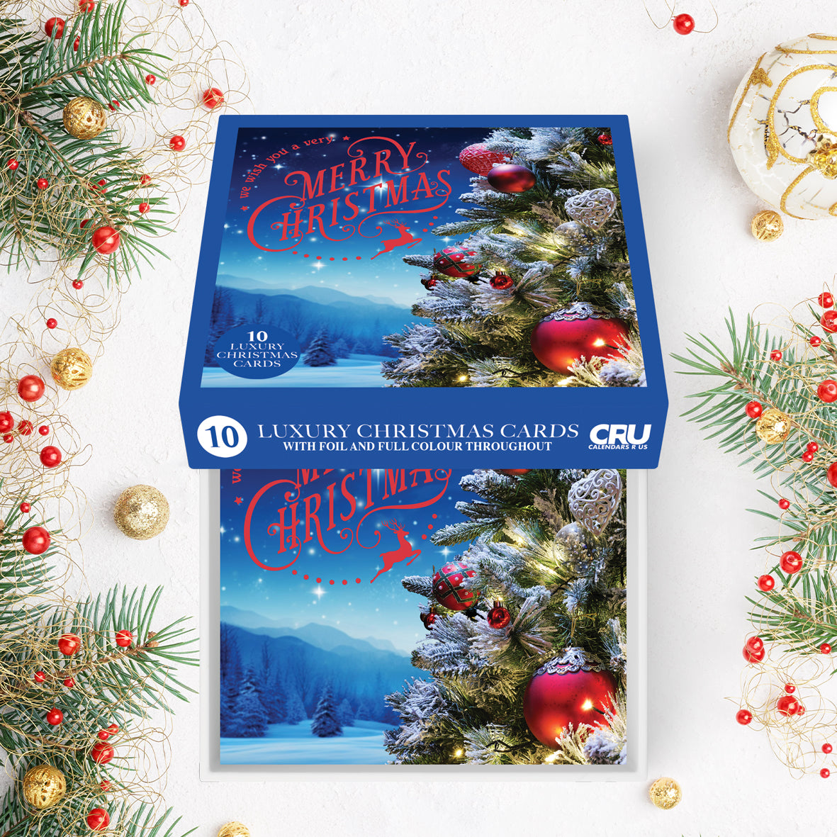 Christmas Cards Christmas Tree Multipack – CalendarsRus