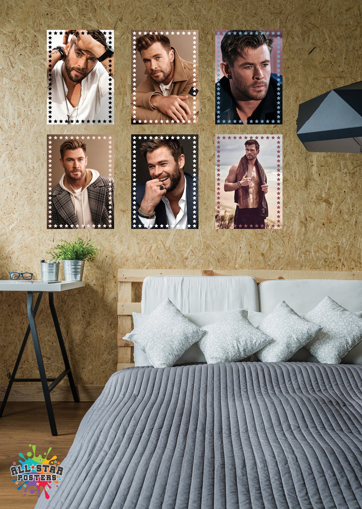 Chris Hemsworth AllStar Poster Pack – CalendarsRus