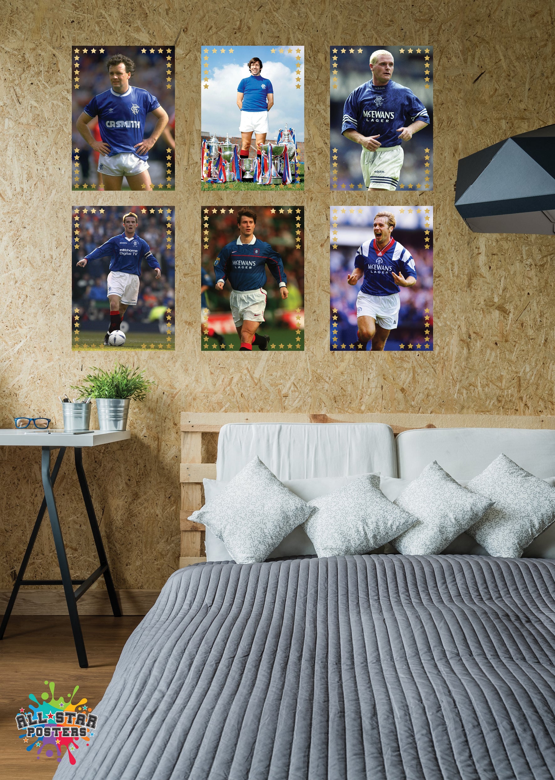 Rangers legends AllStar Poster Pack – CalendarsRus