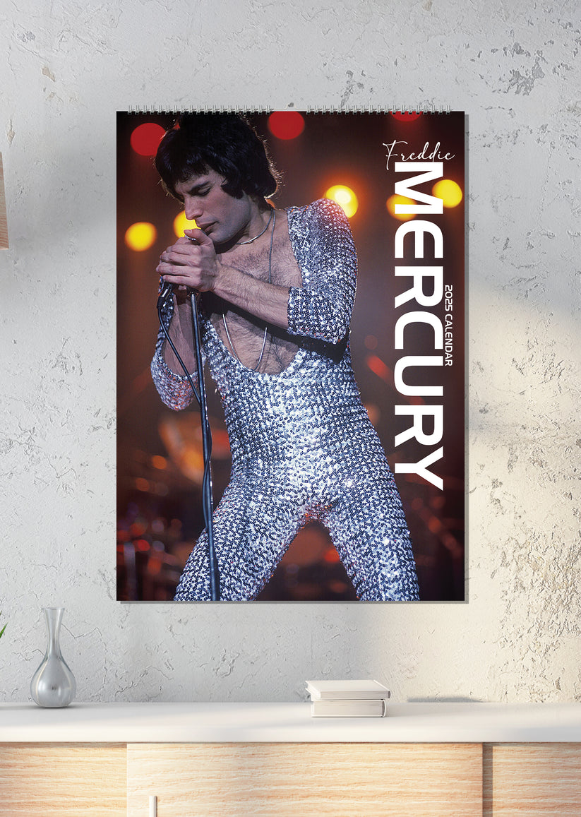 Freddie Mercury Calendar 2025 – CalendarsRus
